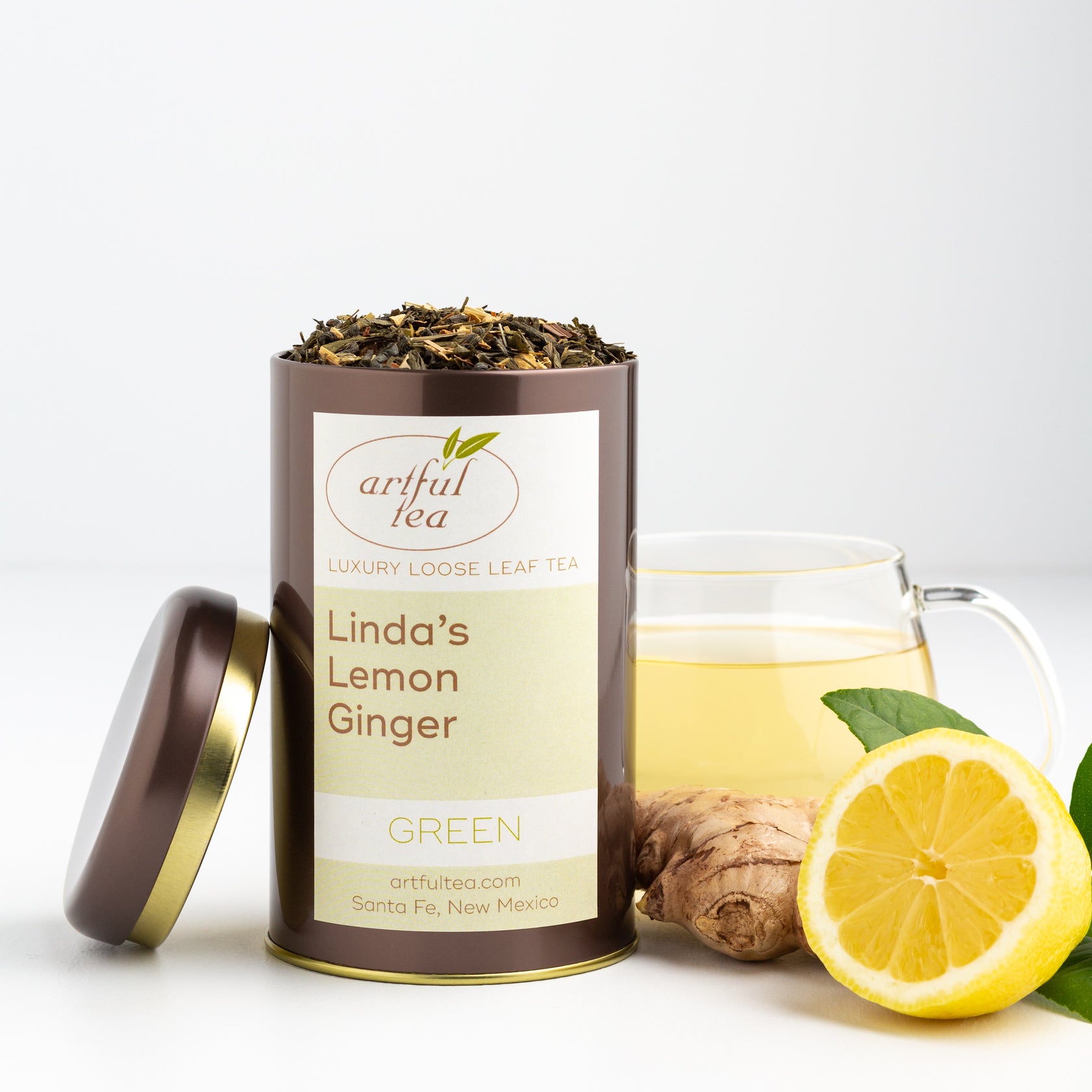 Lemon Ginger Green Tea – ArtfulTea