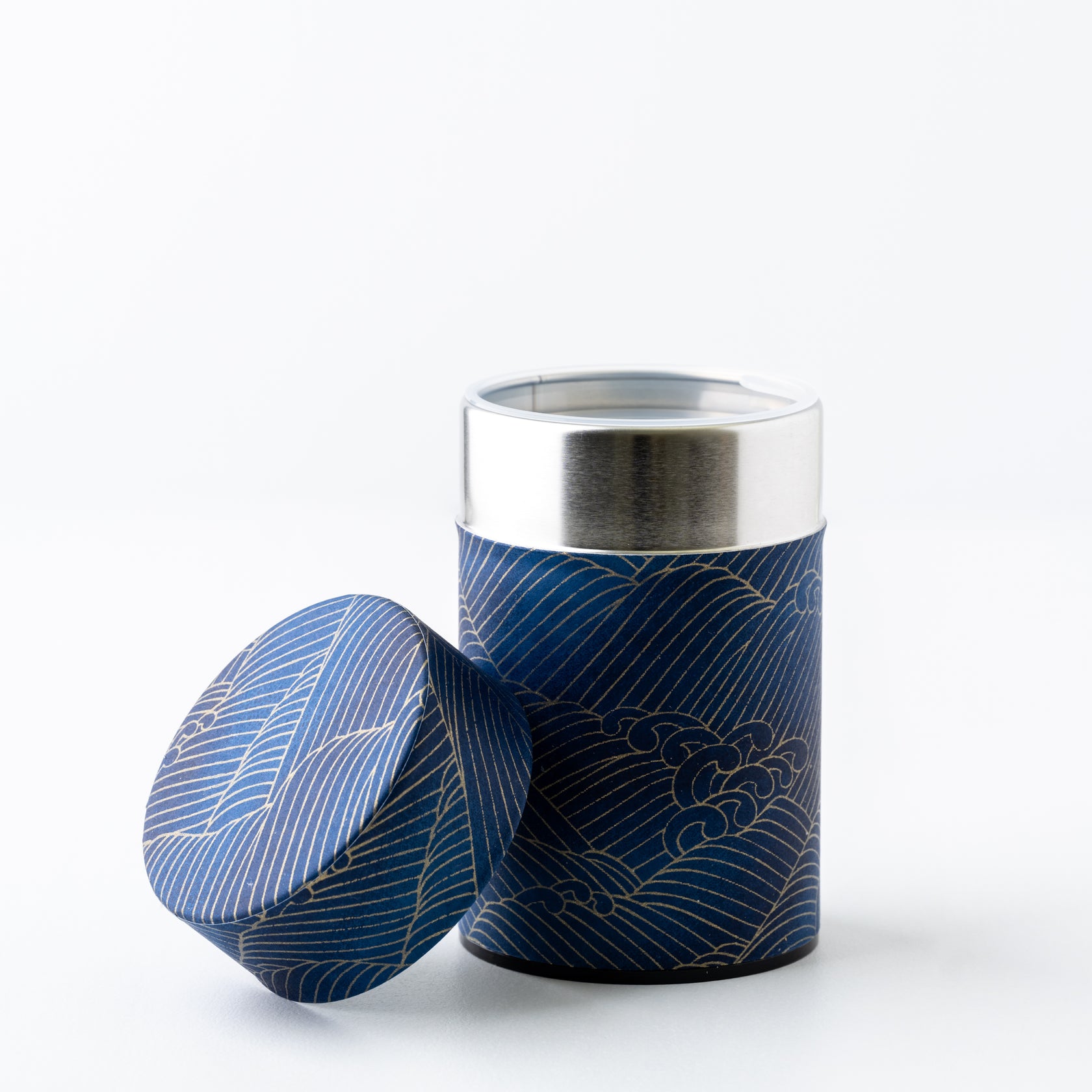 Japanese Tea Tin — Indigo Waves – ArtfulTea
