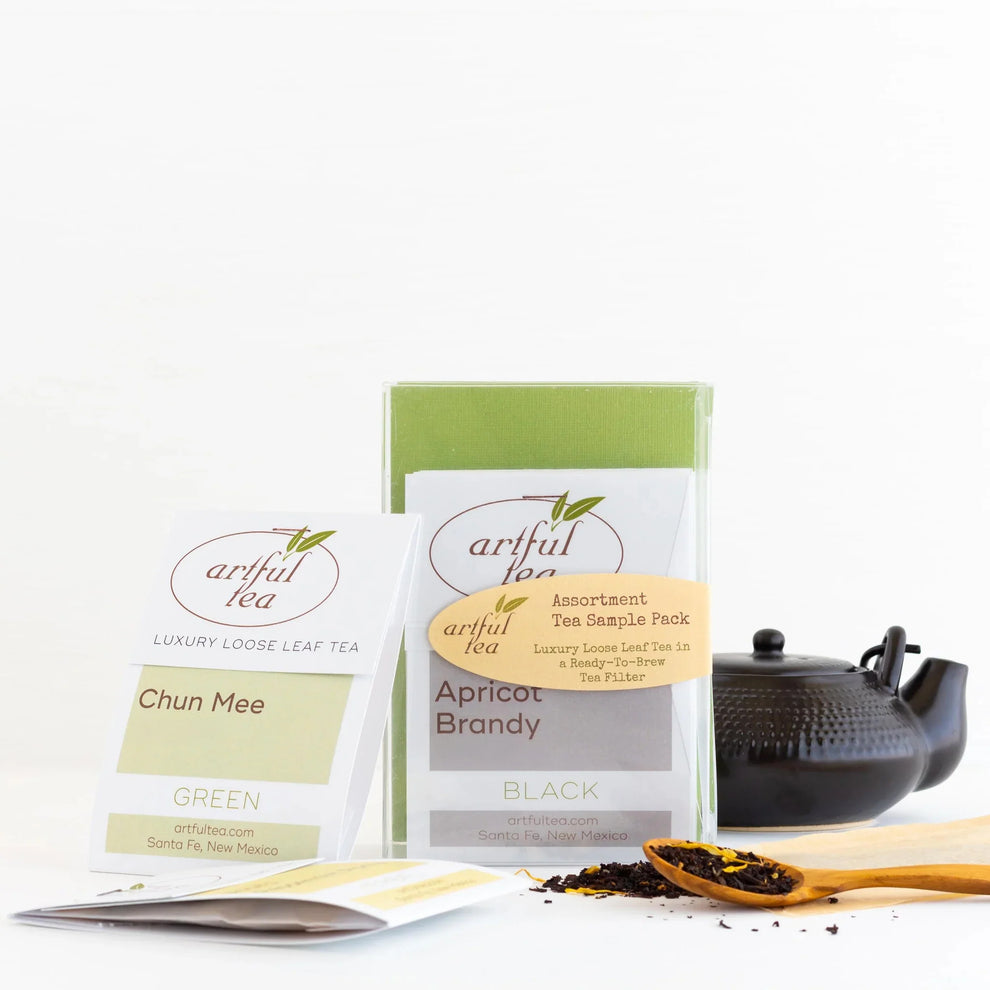 Tea Sample Pack • 6 Handmade Tea Bags – ArtfulTea