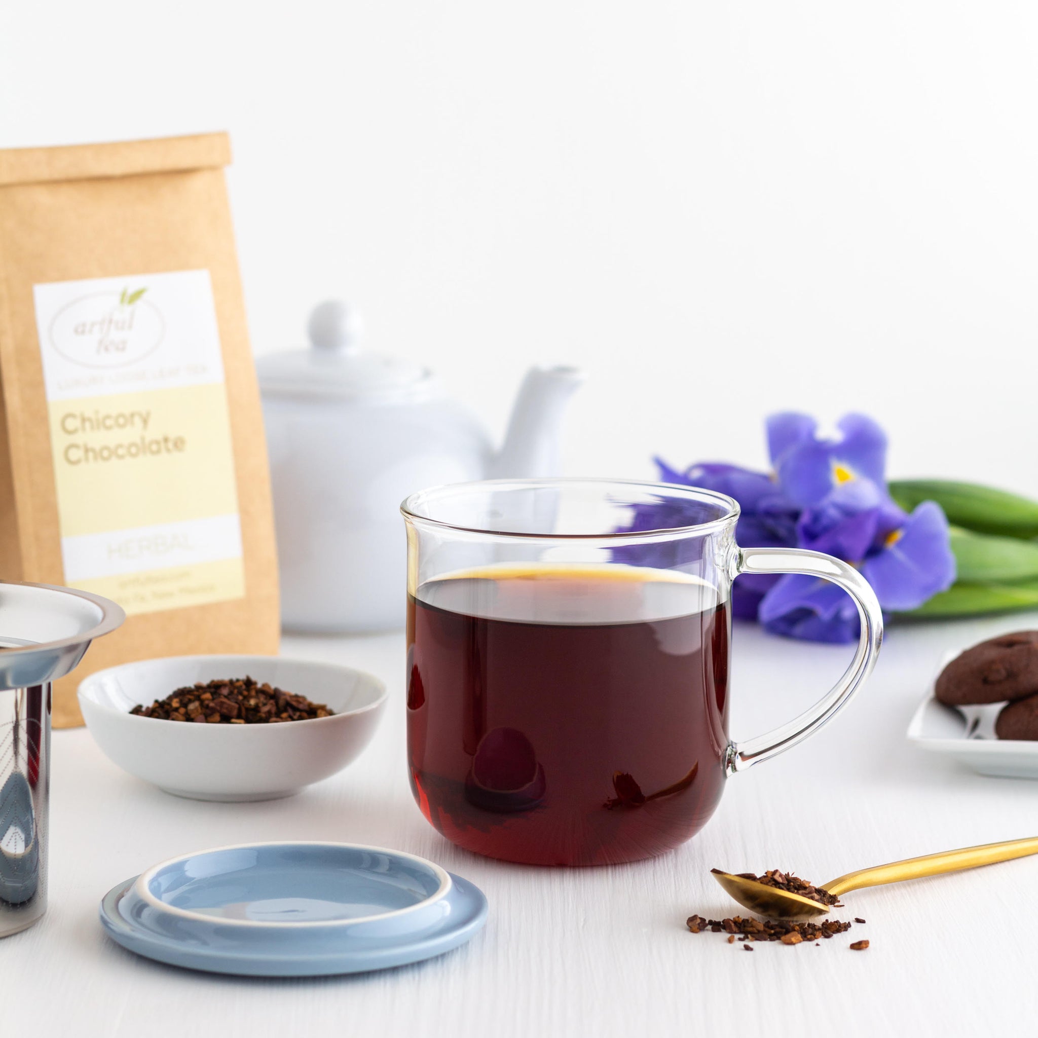 Chicory and Dandelion Tea | Chicory Chocolate Herbal Tea – ArtfulTea